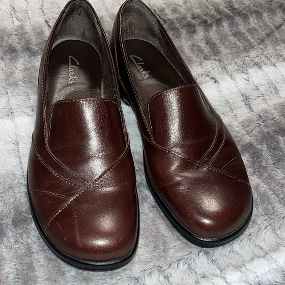 Clarks | Shoes | Clarks Brown Shoes So Comfy And Cute Size 6m Excellent ...